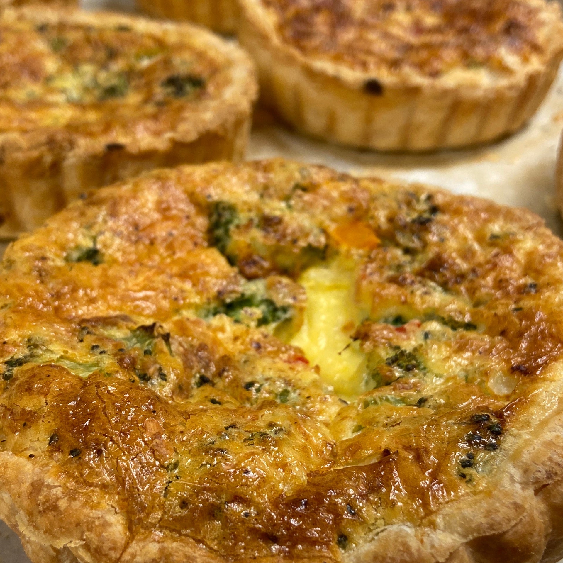 Quiche | Bean Counter Cafe'